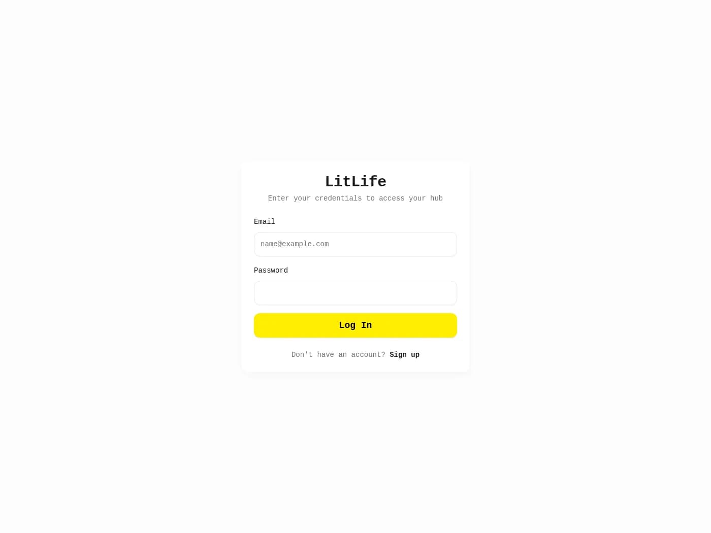 LitLife Social Hub