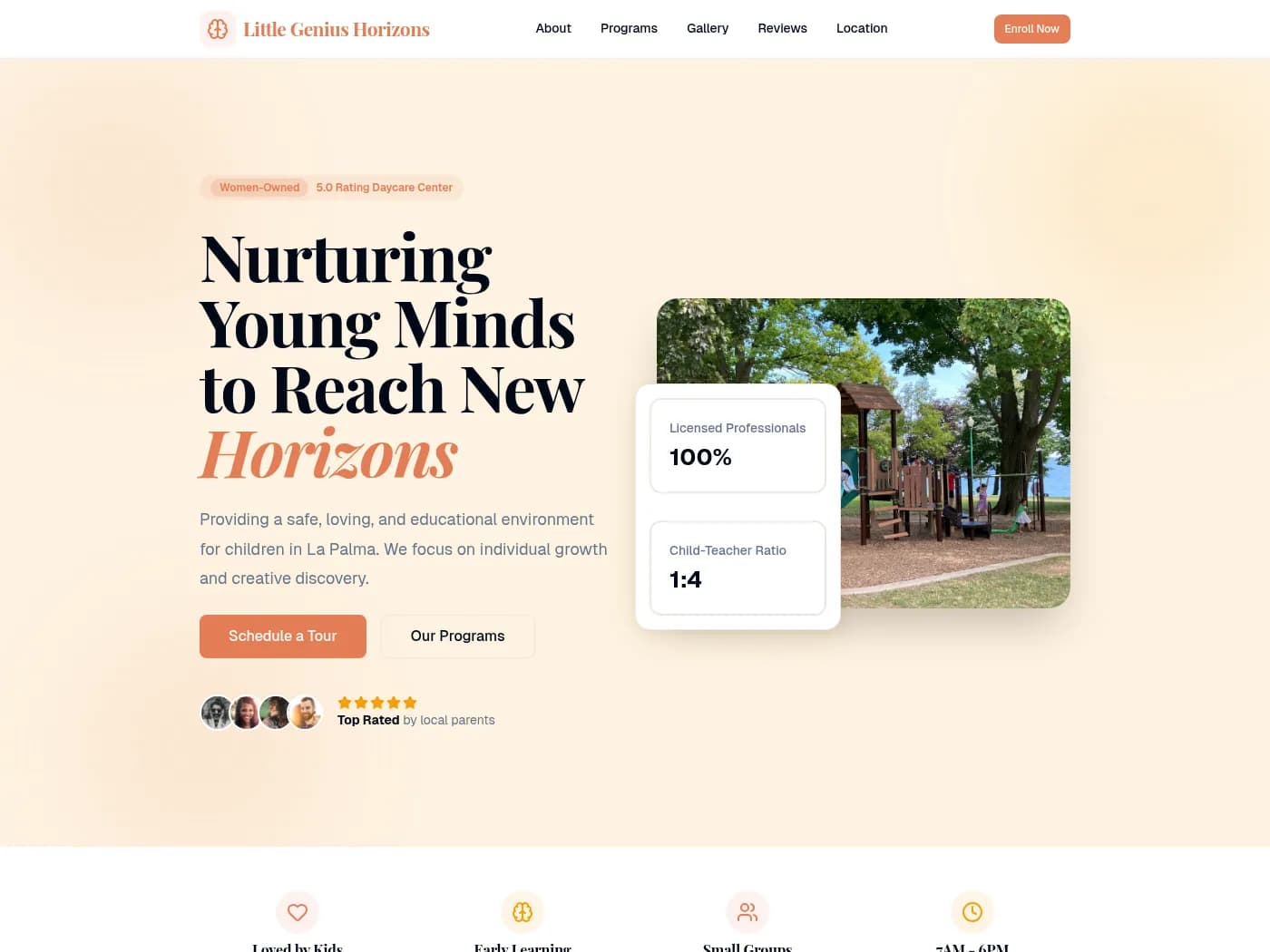 Little Genius Horizons Site
