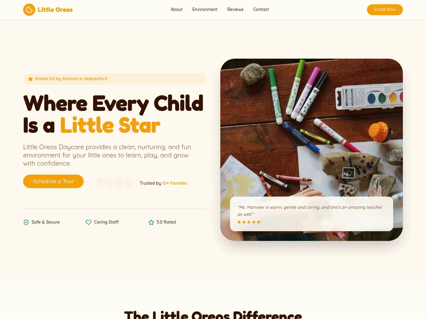 Little Oreos Daycare Site