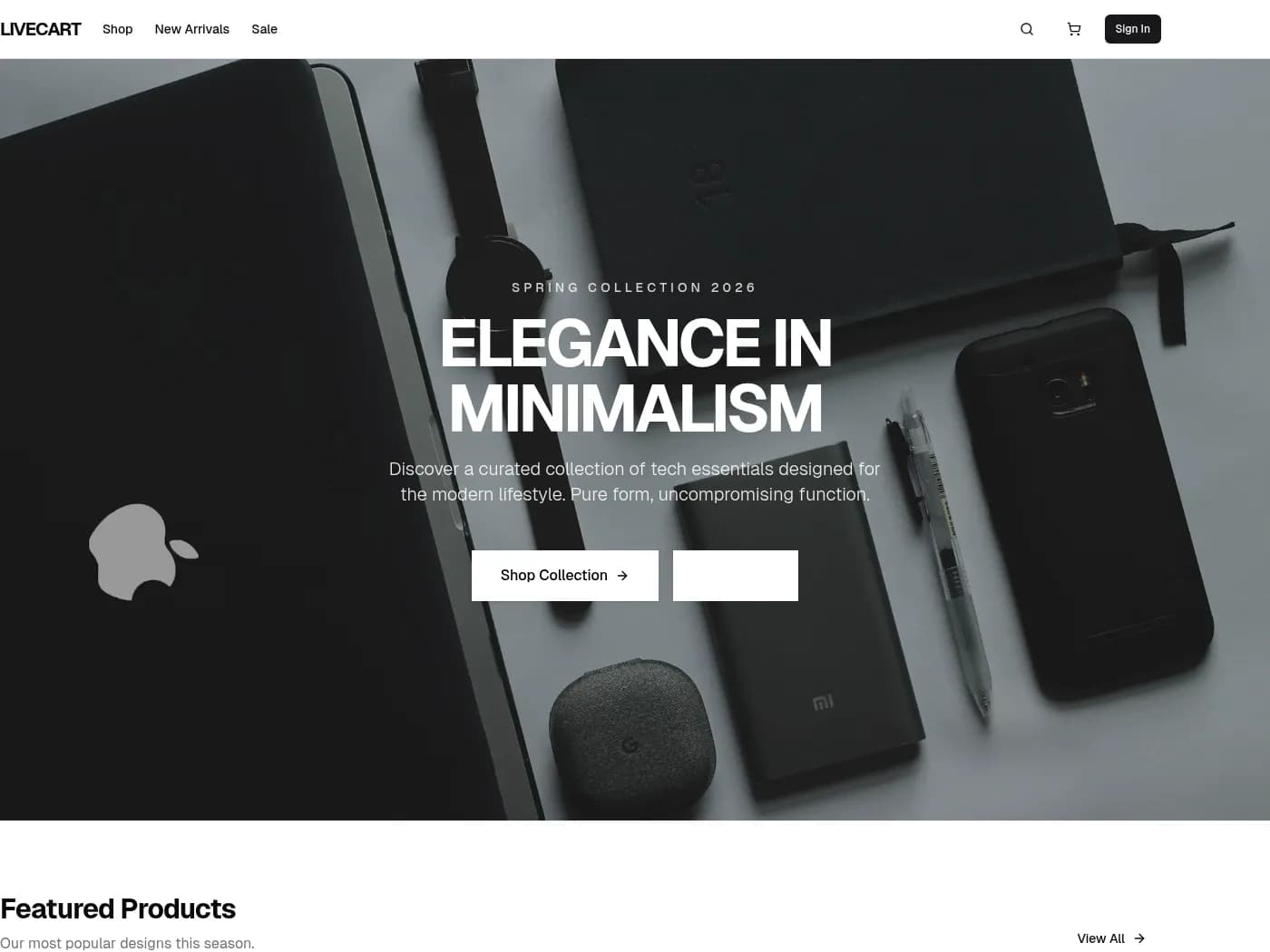 LiveCart E-Commerce