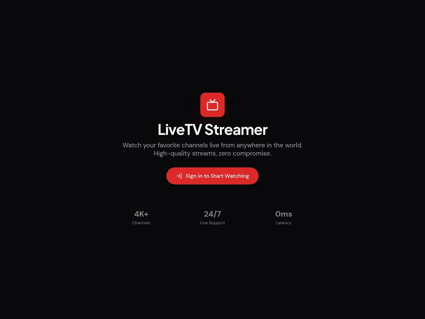 LiveTV Streamer