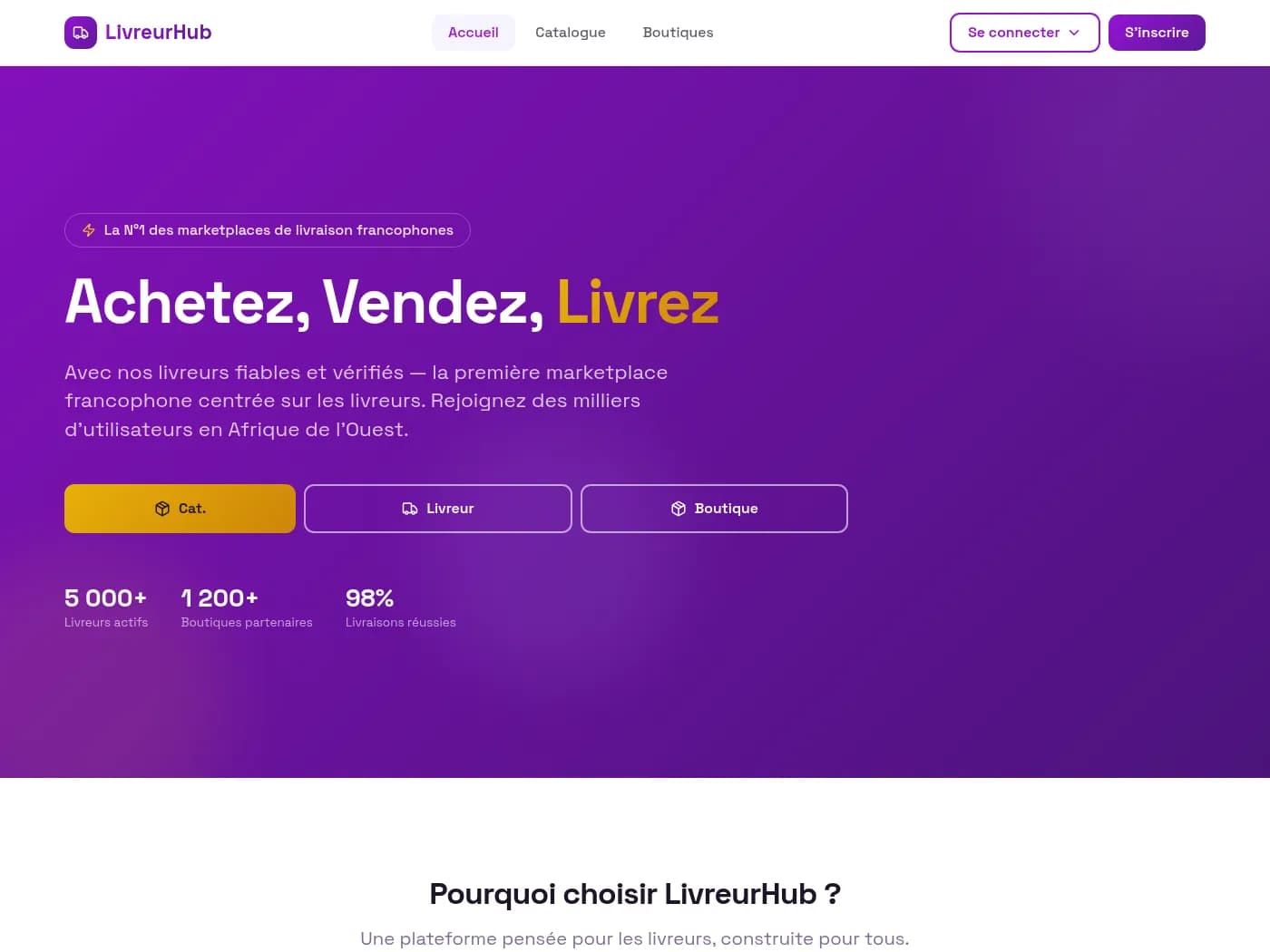 LivreurHub