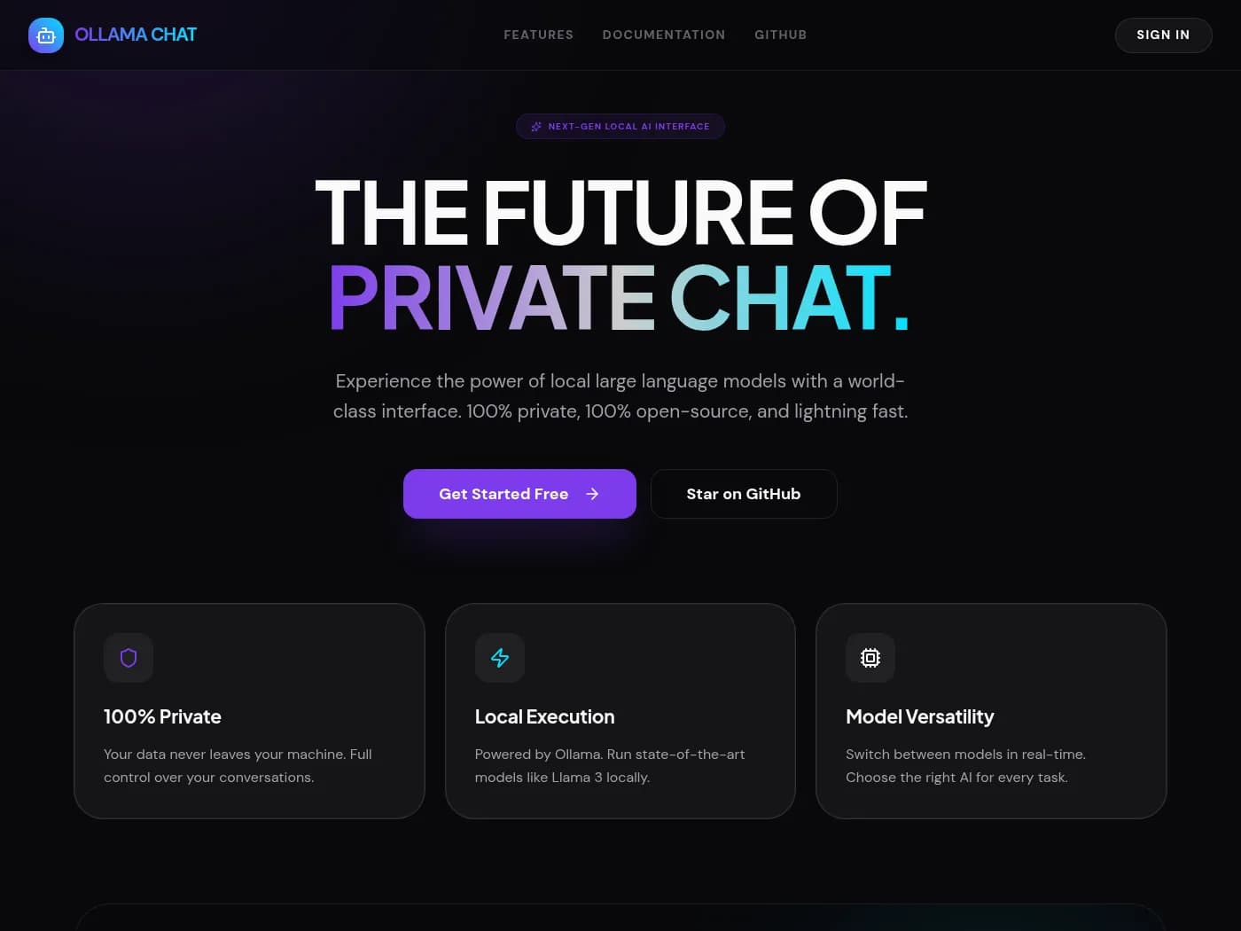 LLM Chat Interface