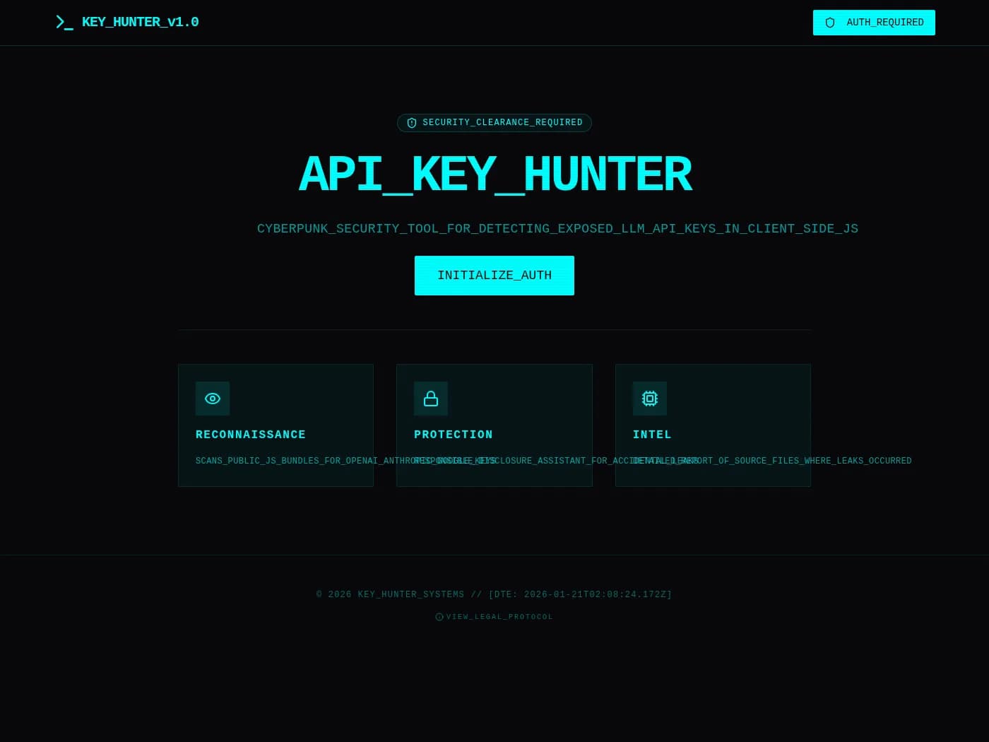 API Key Hunter