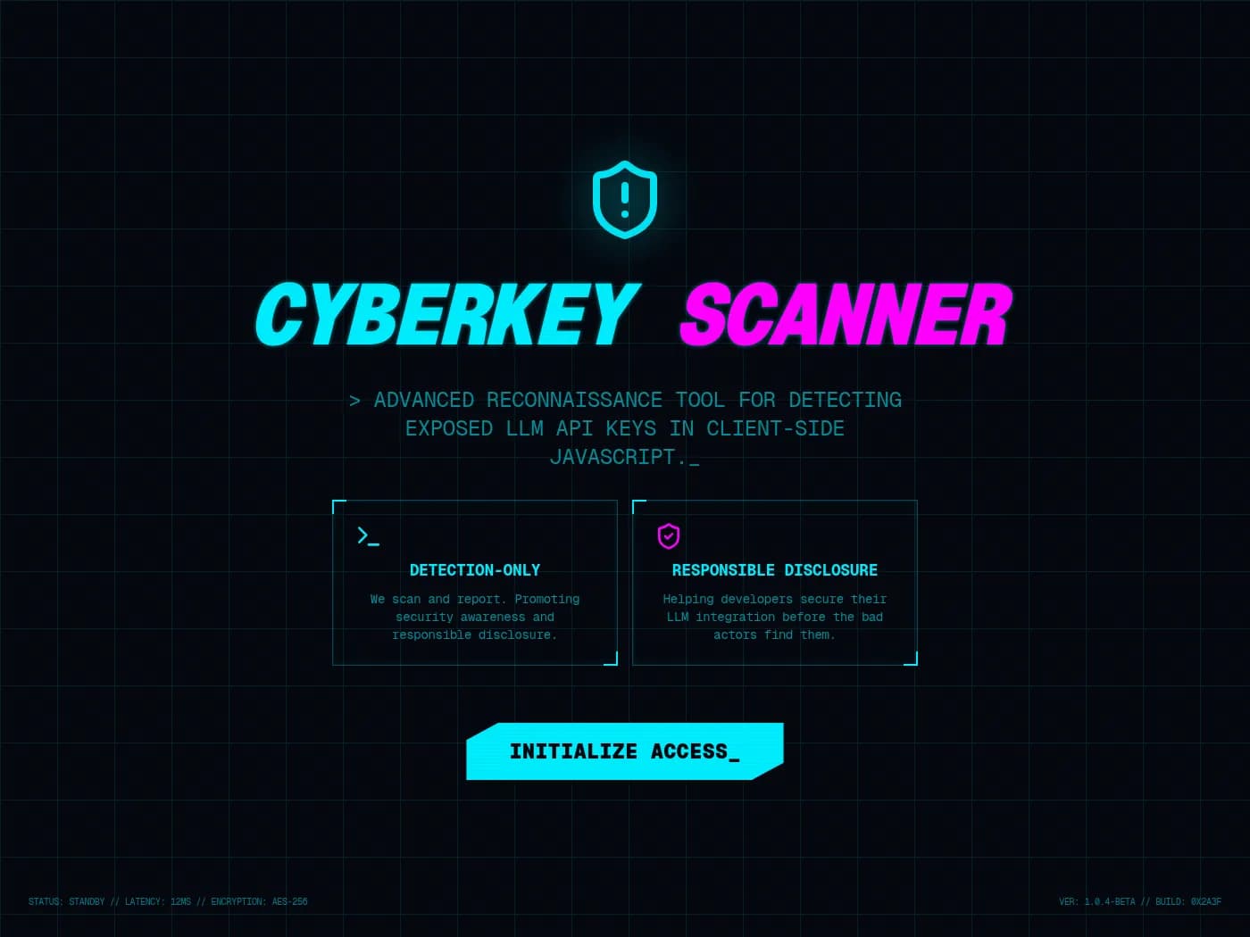 CyberKey Exposure Scanner