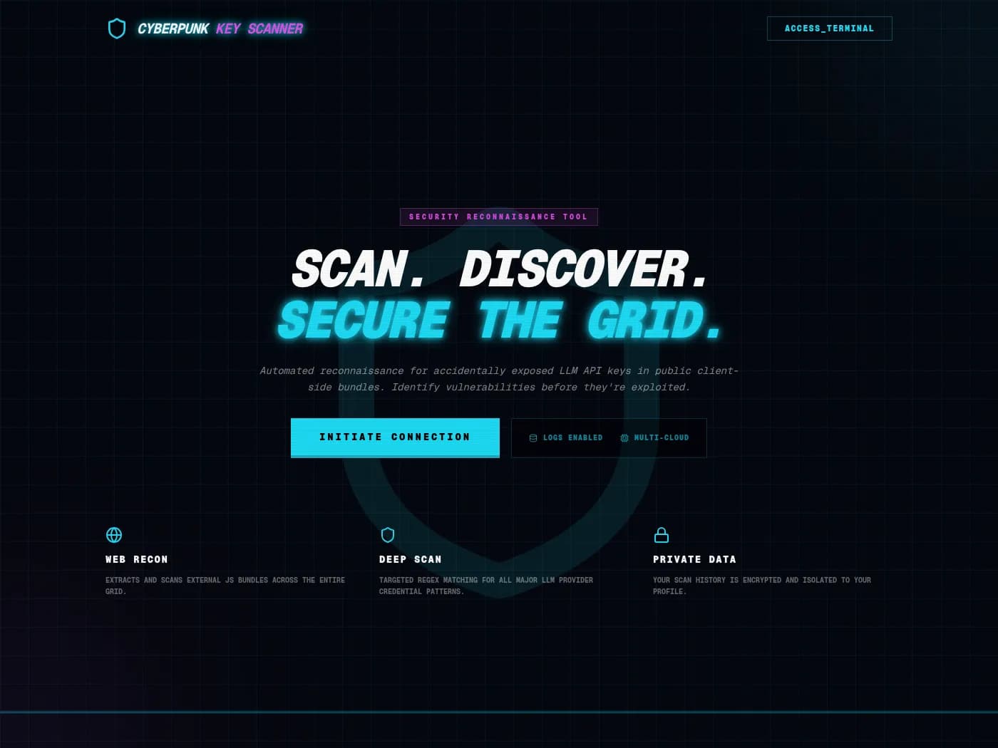 Cyberpunk Key Scanner