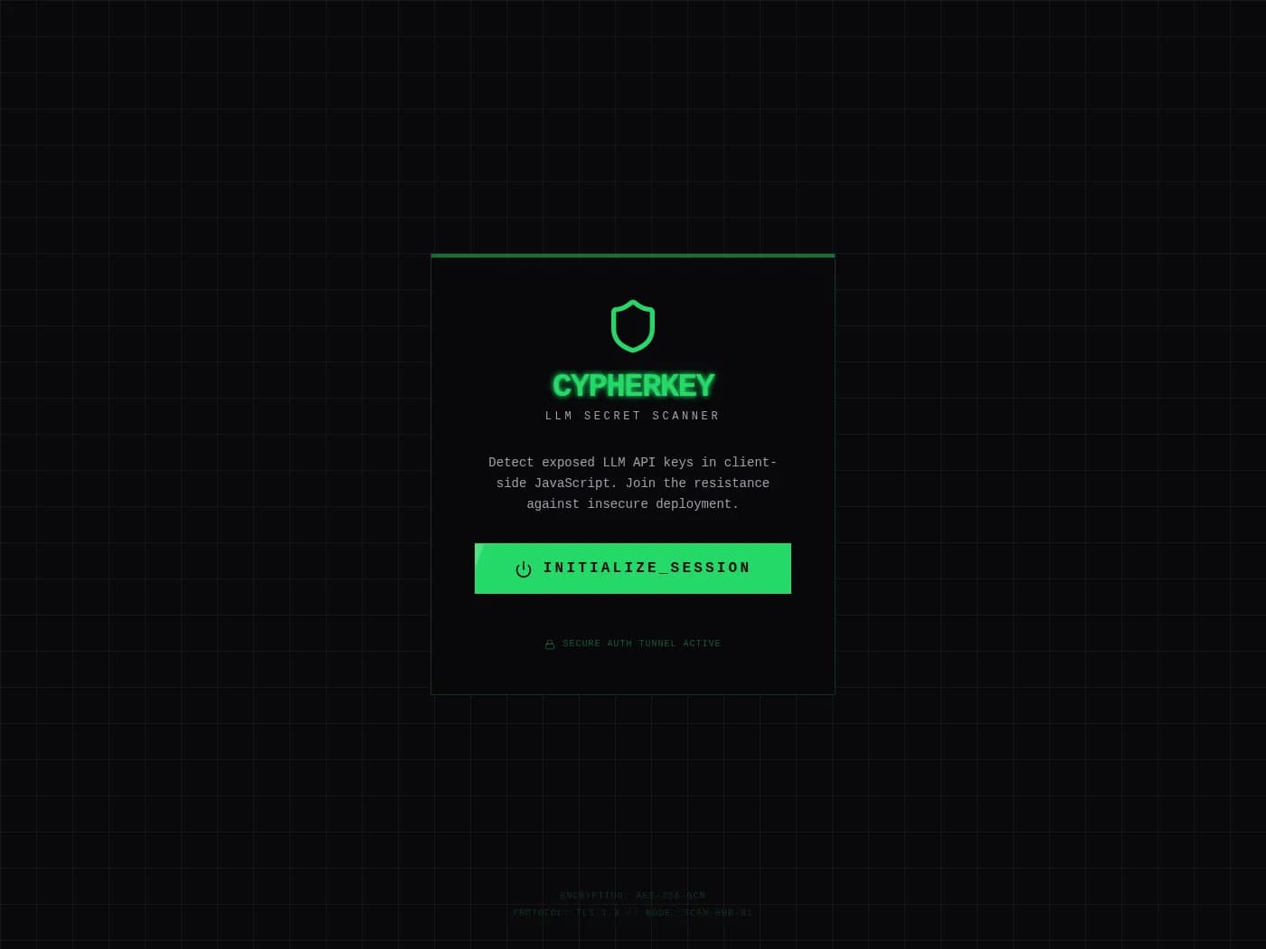 CypherKey Scanner