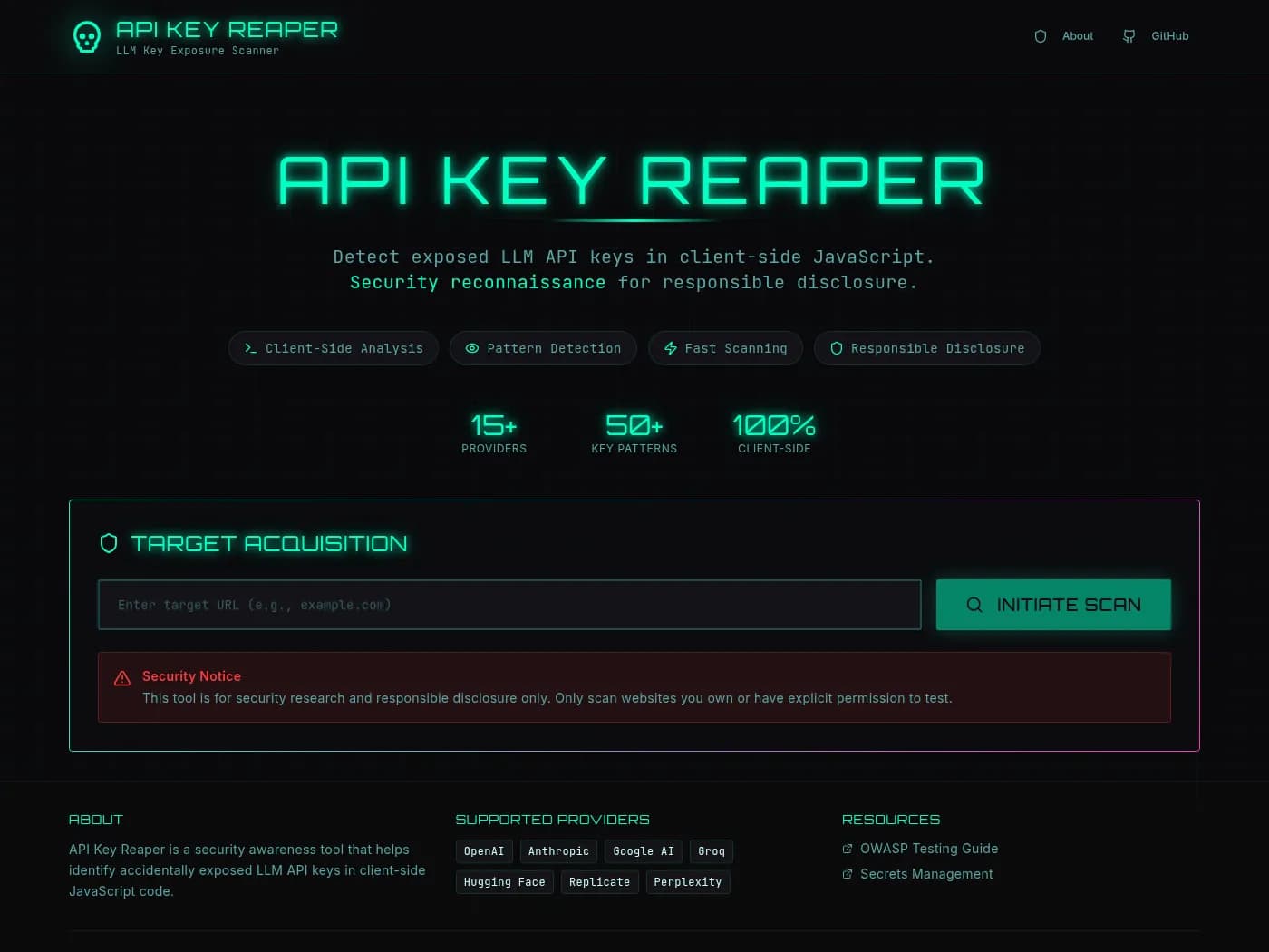 API Key Reaper