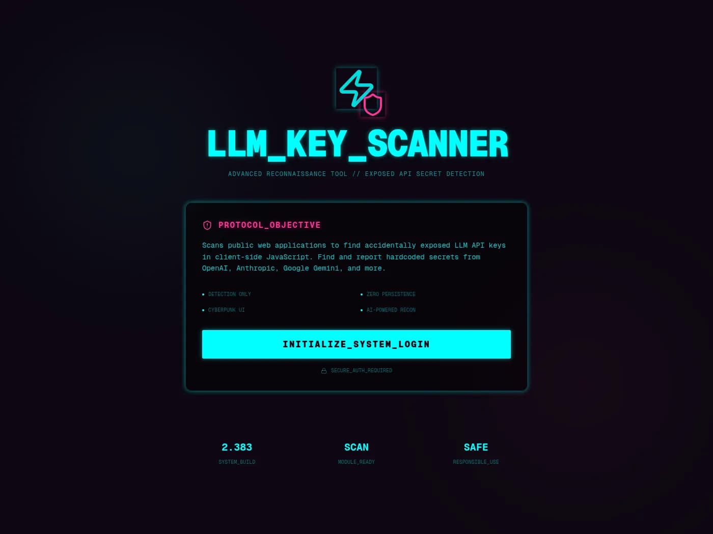 LLM Key Scanner