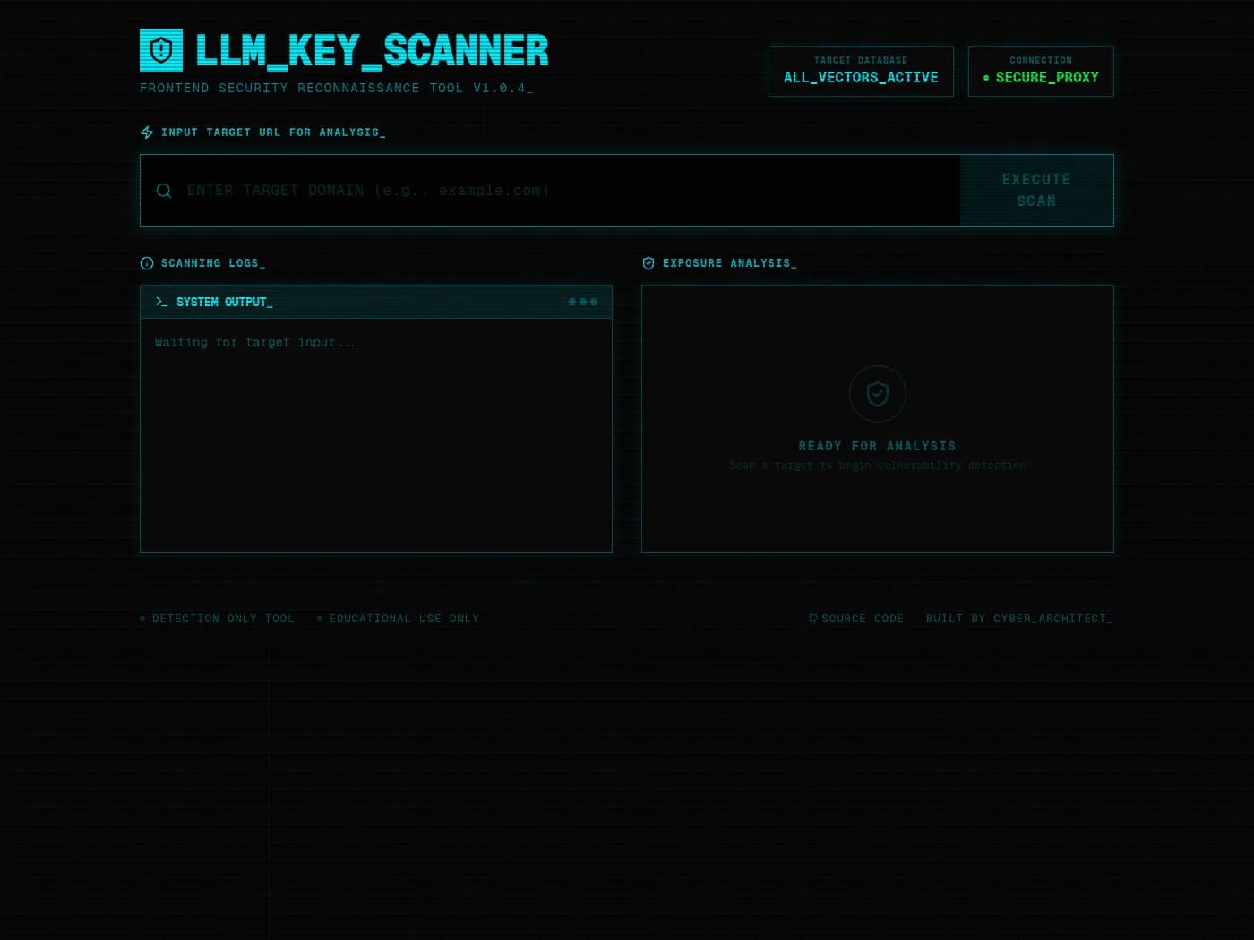 LLM Key Exposure Scanner