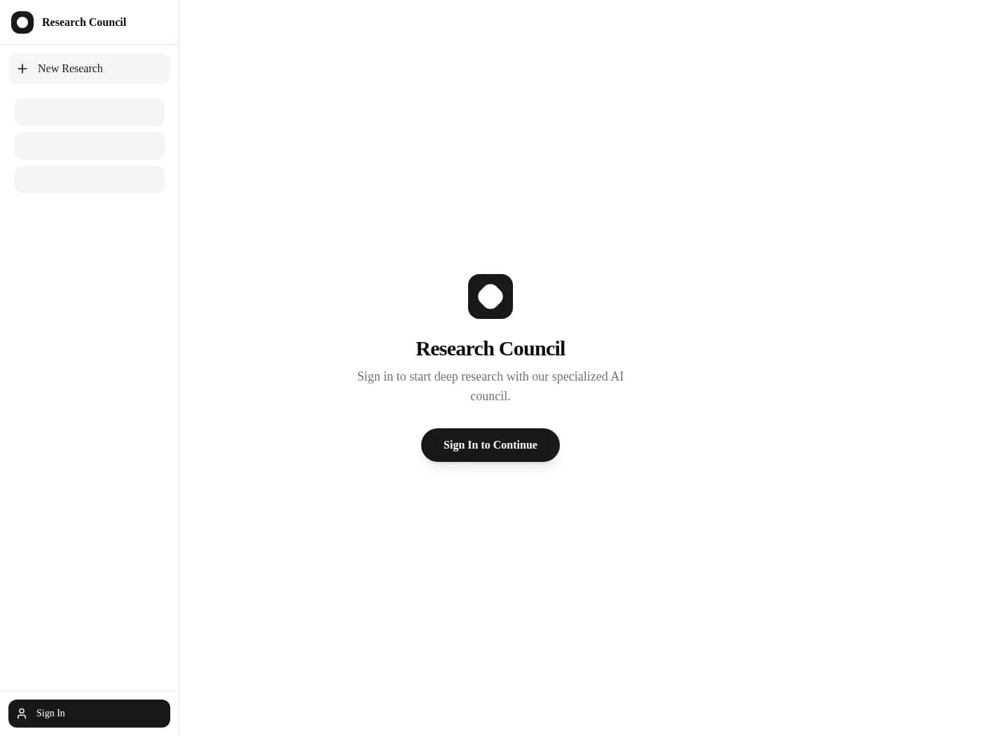 LLM Research Council