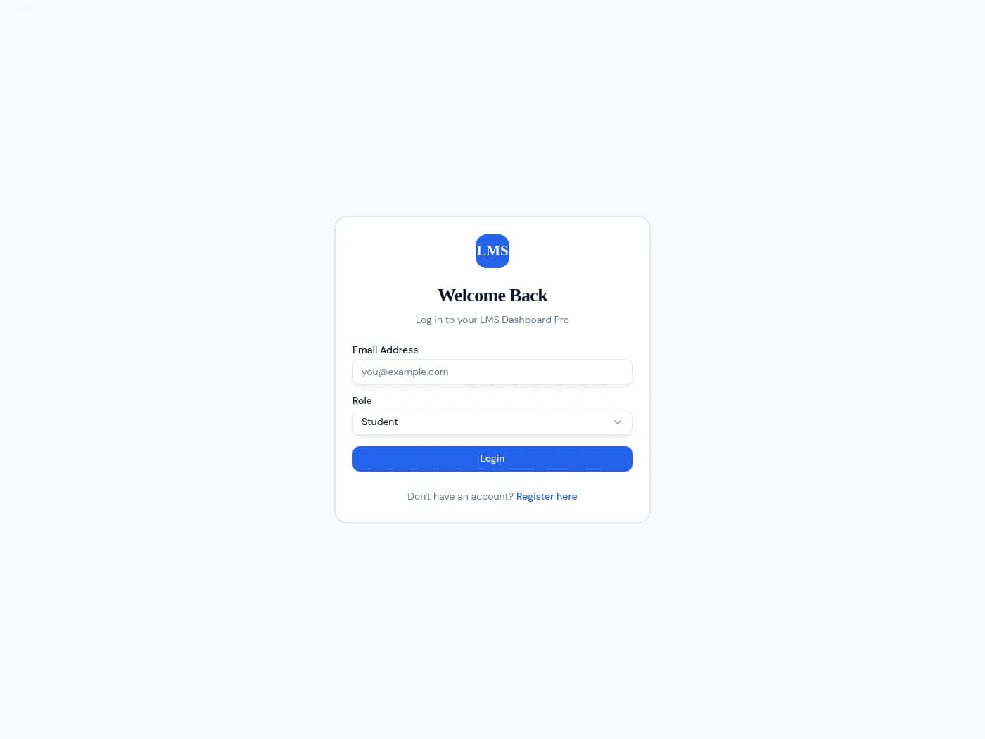 LMS Dashboard Pro