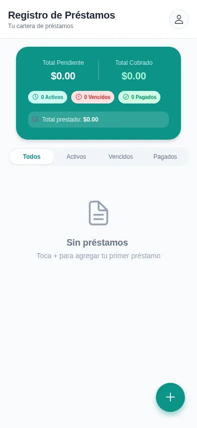 Loan Ledger Mobile