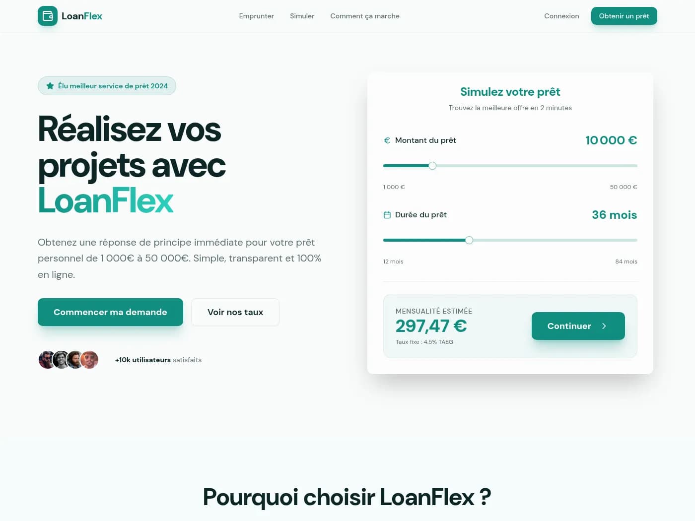 Loan Site Clone