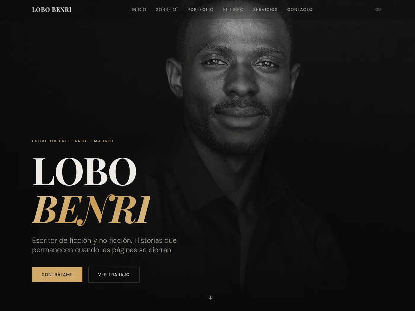 Lobo Benri Writer Site