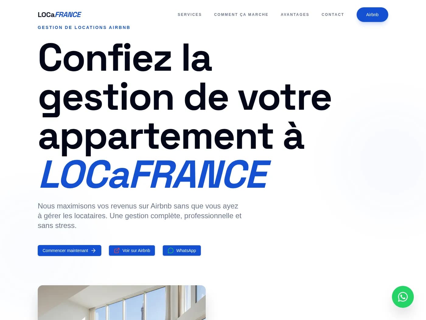 LOCaFRANCE Landing Site