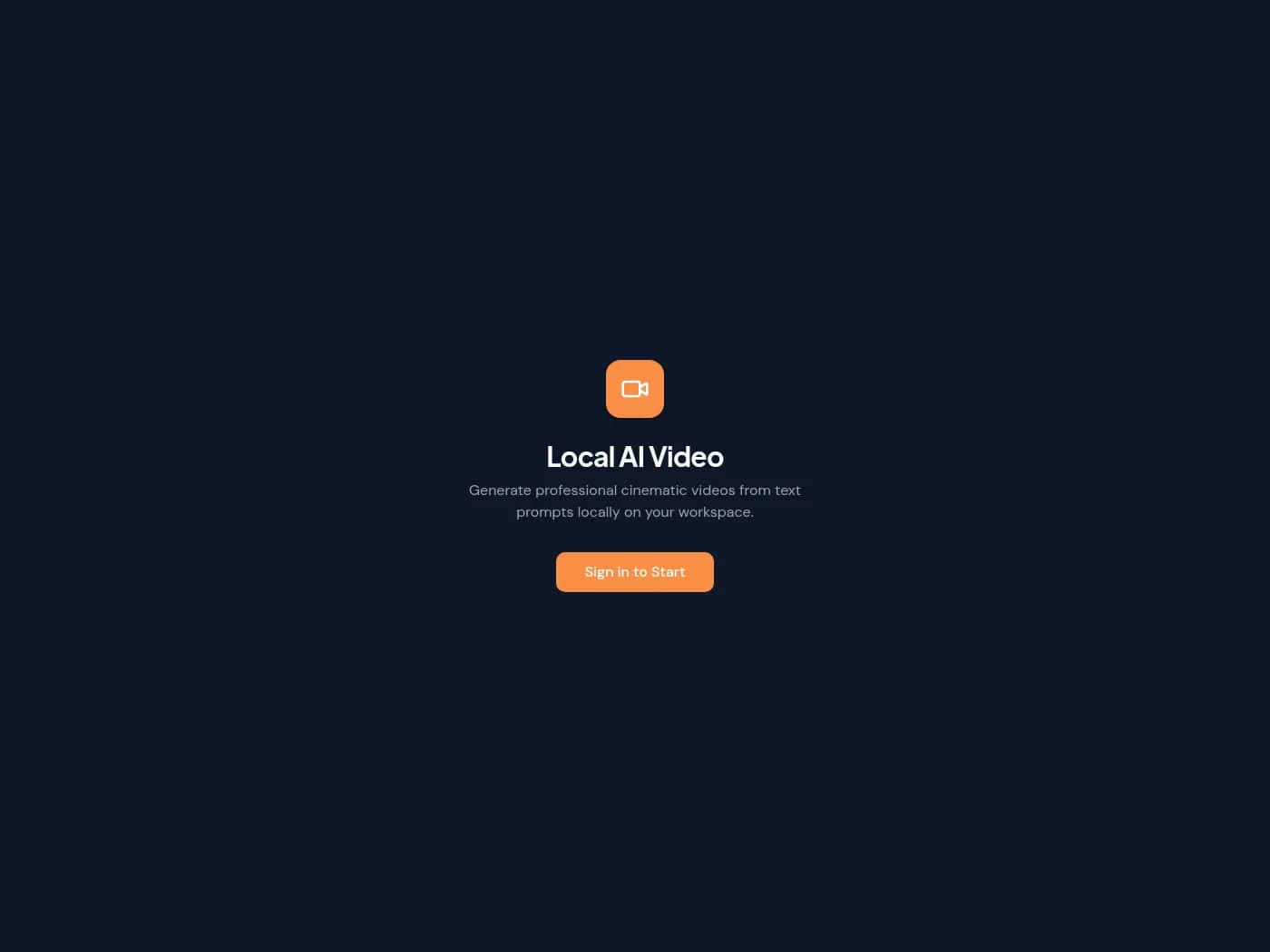 Local AI Video Generator