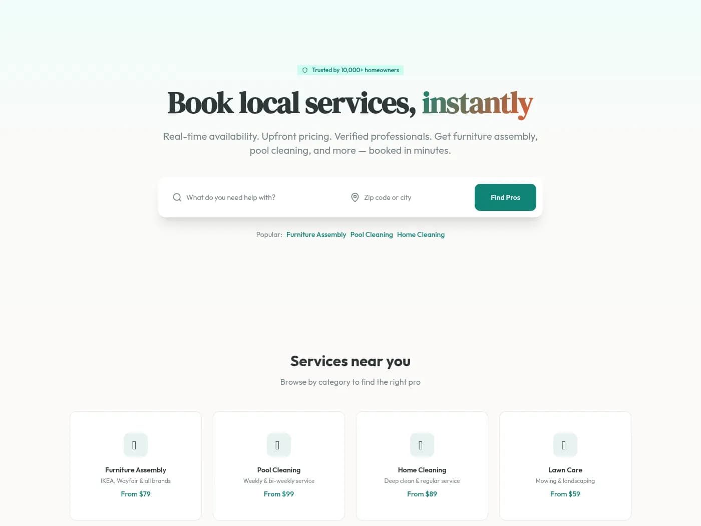 BookNow Local Service