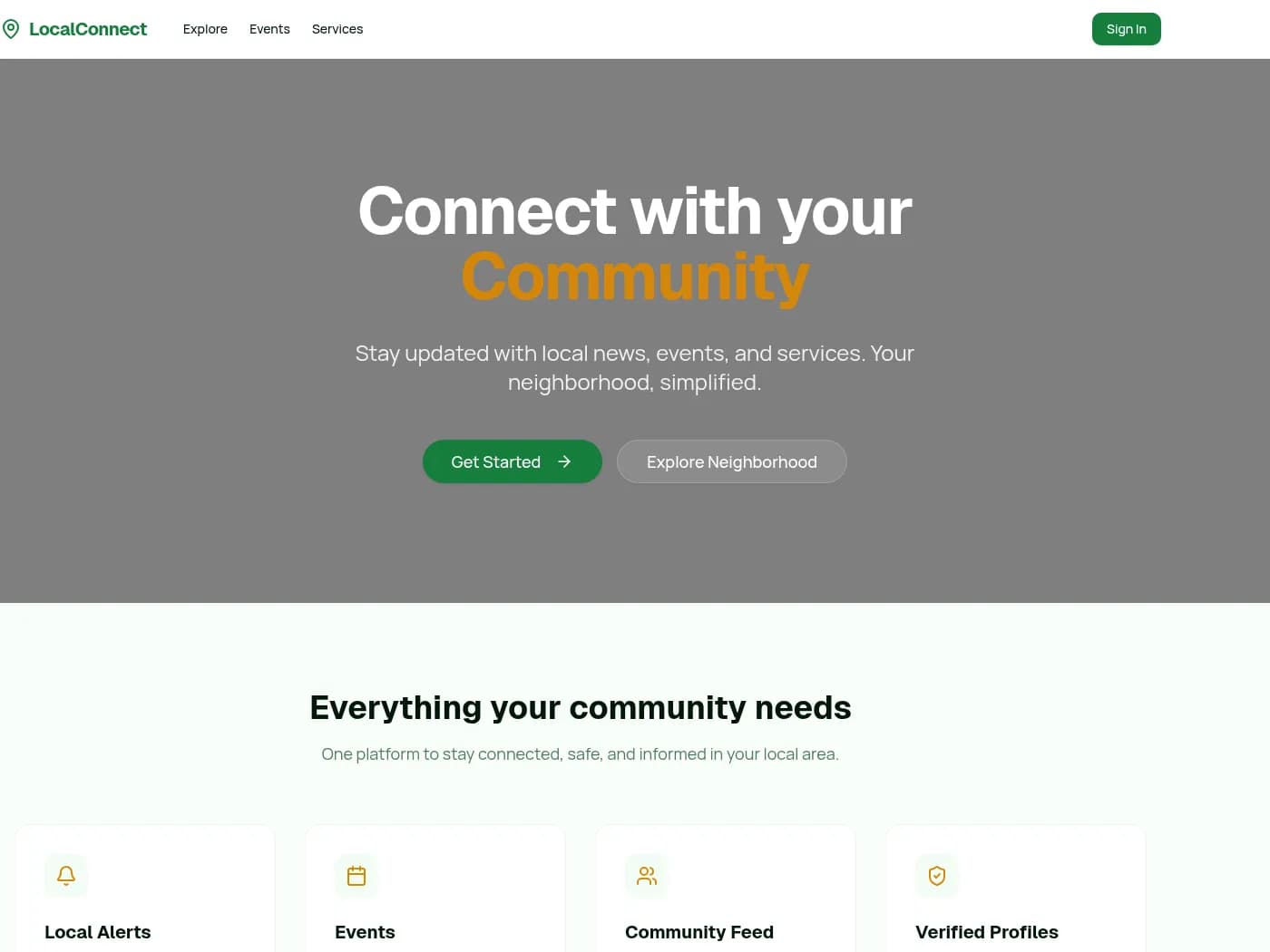 Local Connect App