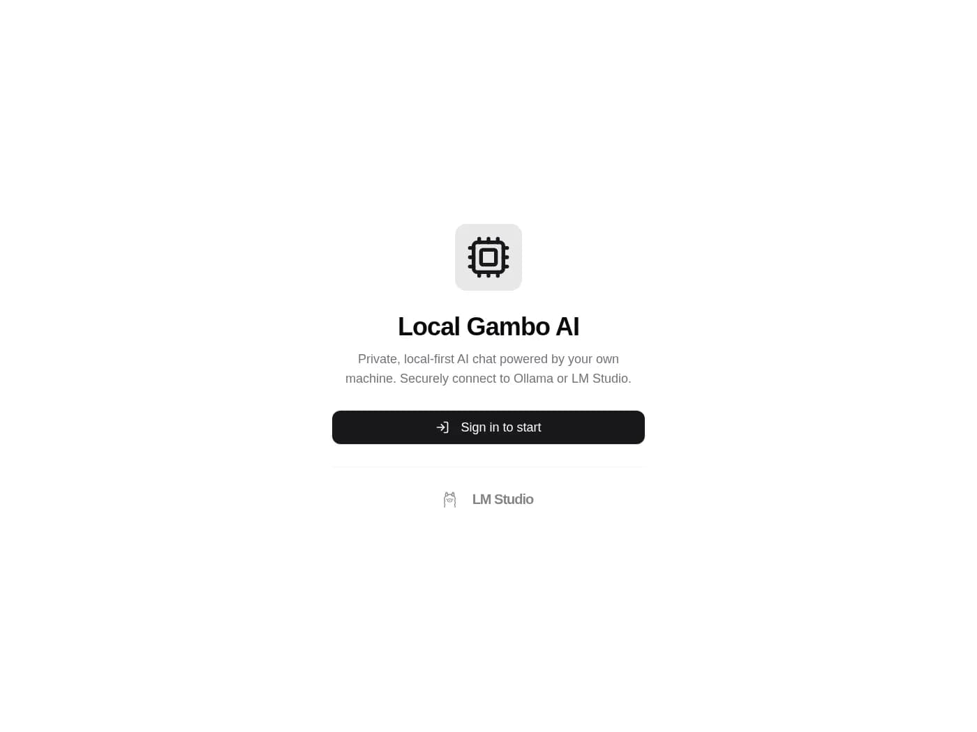 Local Gambo AI