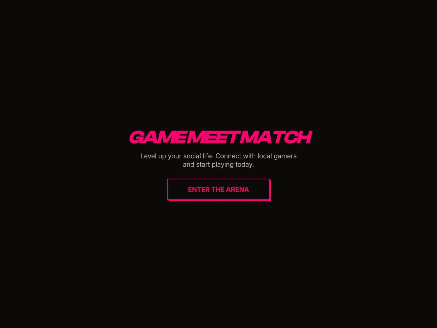 Game Meet Match