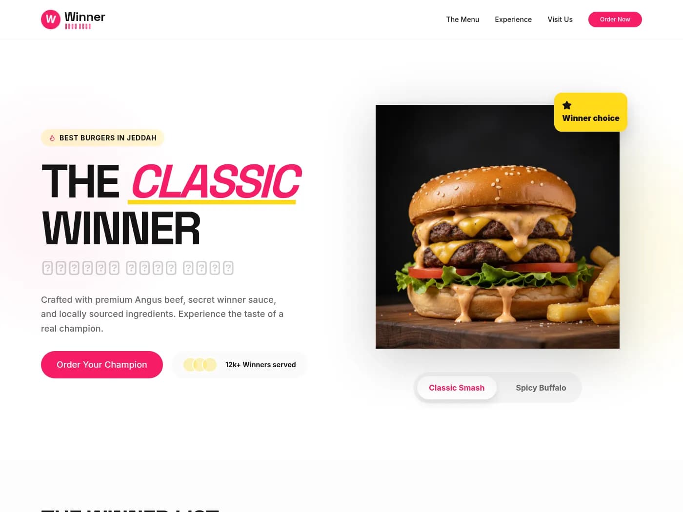 Local Place Landing Page
