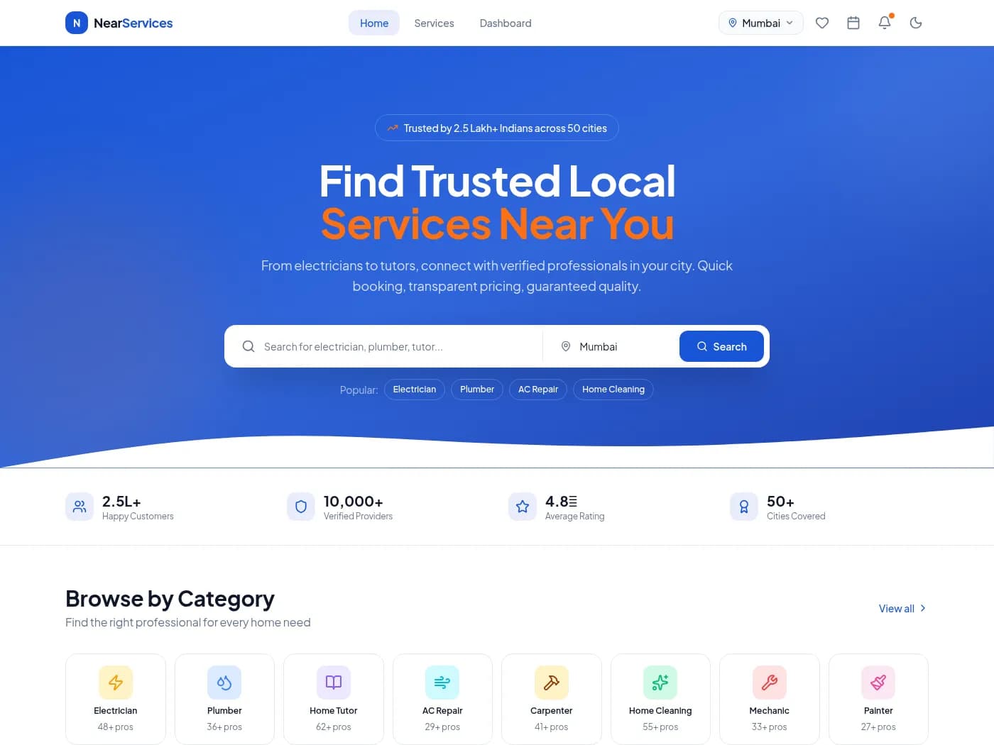 NearServices Finder