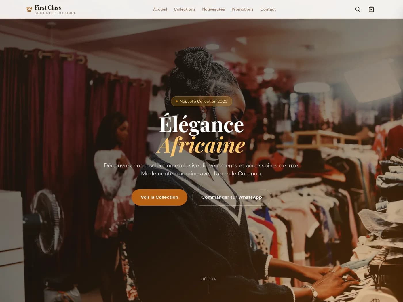 E-Store for Local Shop