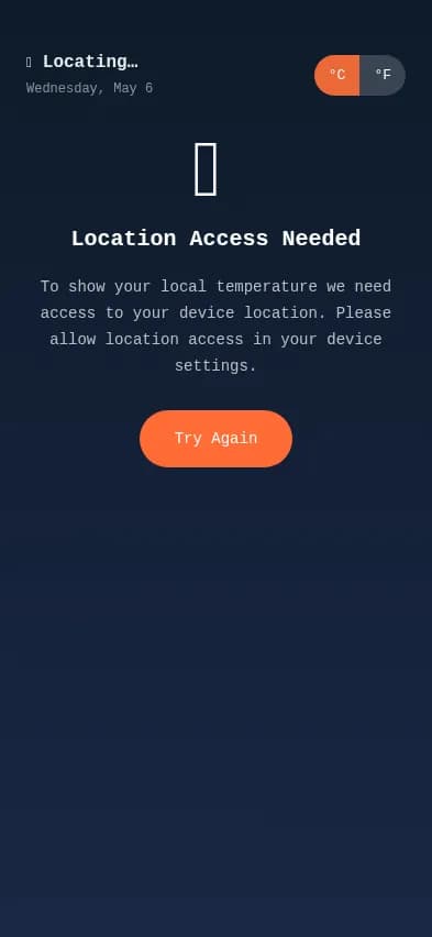 Local Temperature Viewer