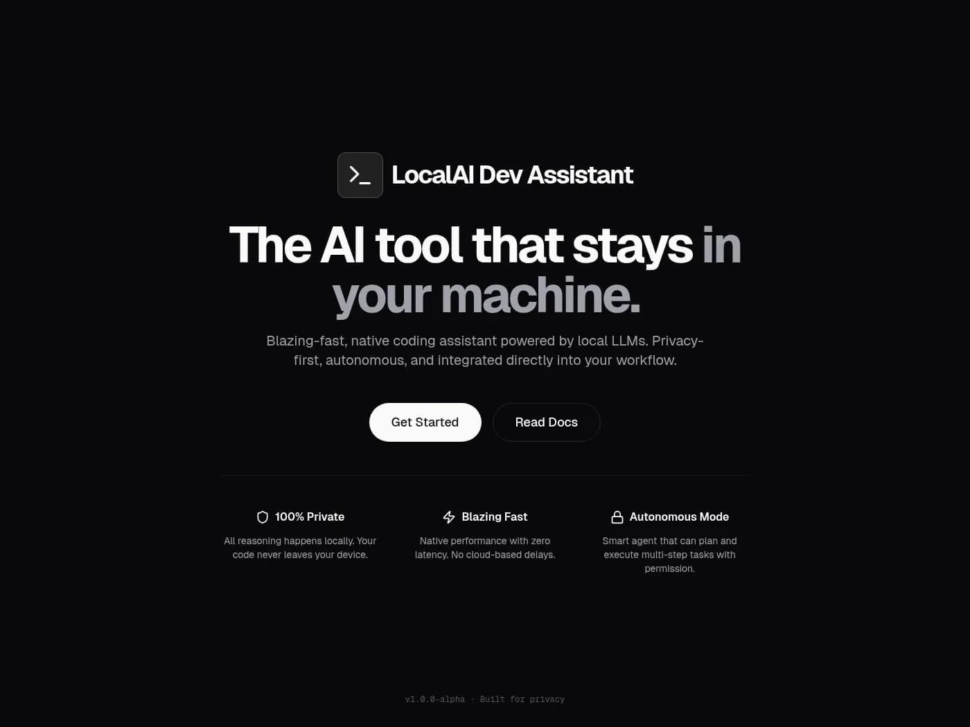LocalAI Dev Assistant