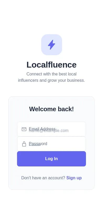 Localfluence Connect