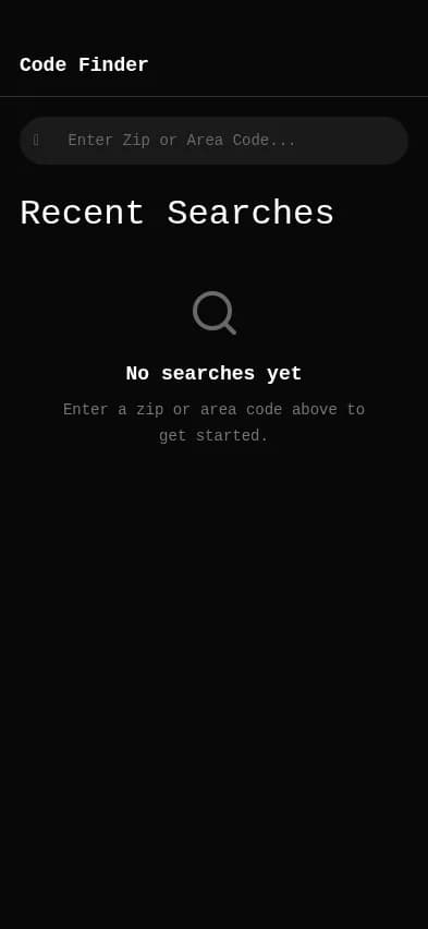 Location Code Finder