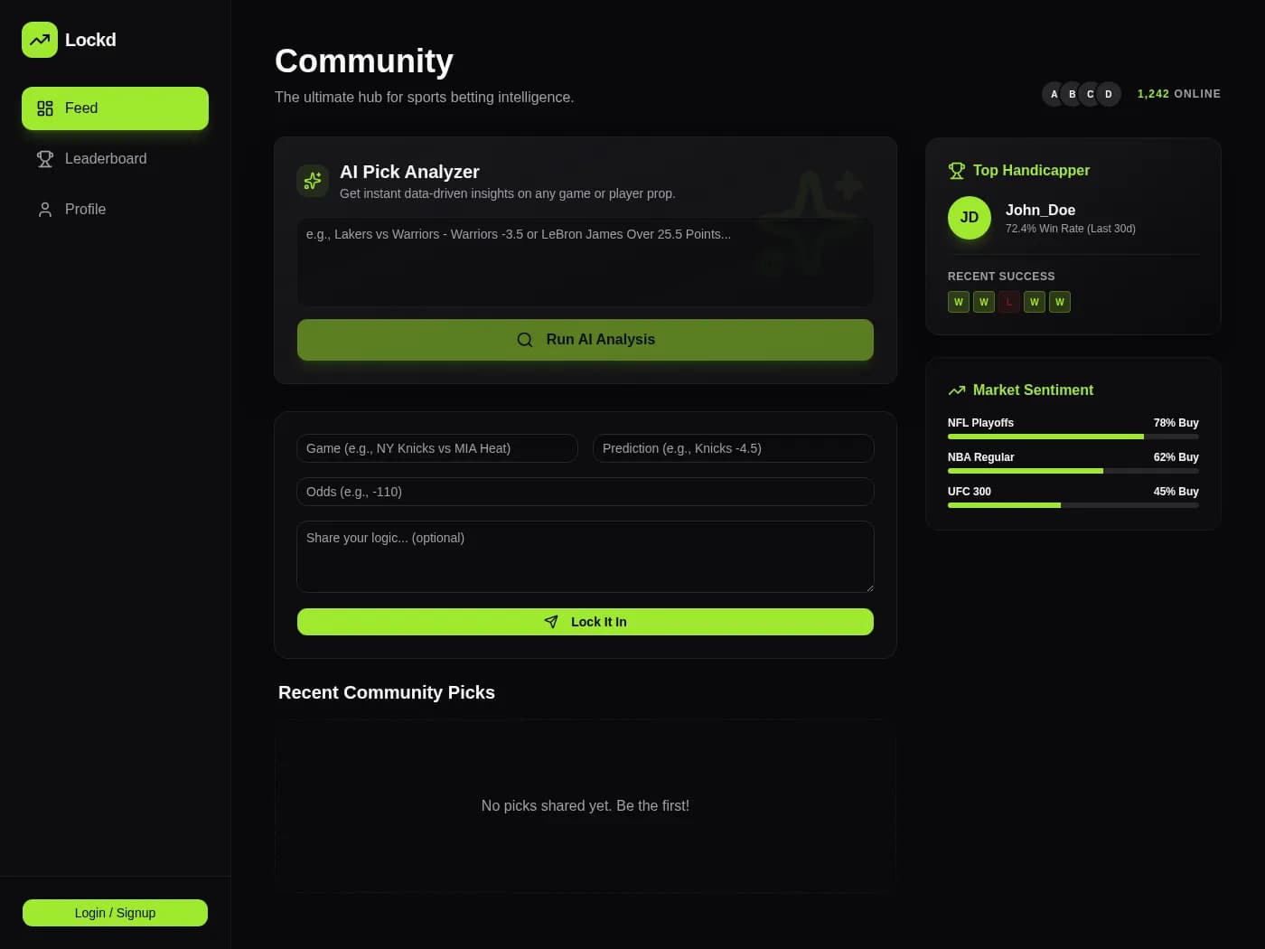 Lockd Sports Community