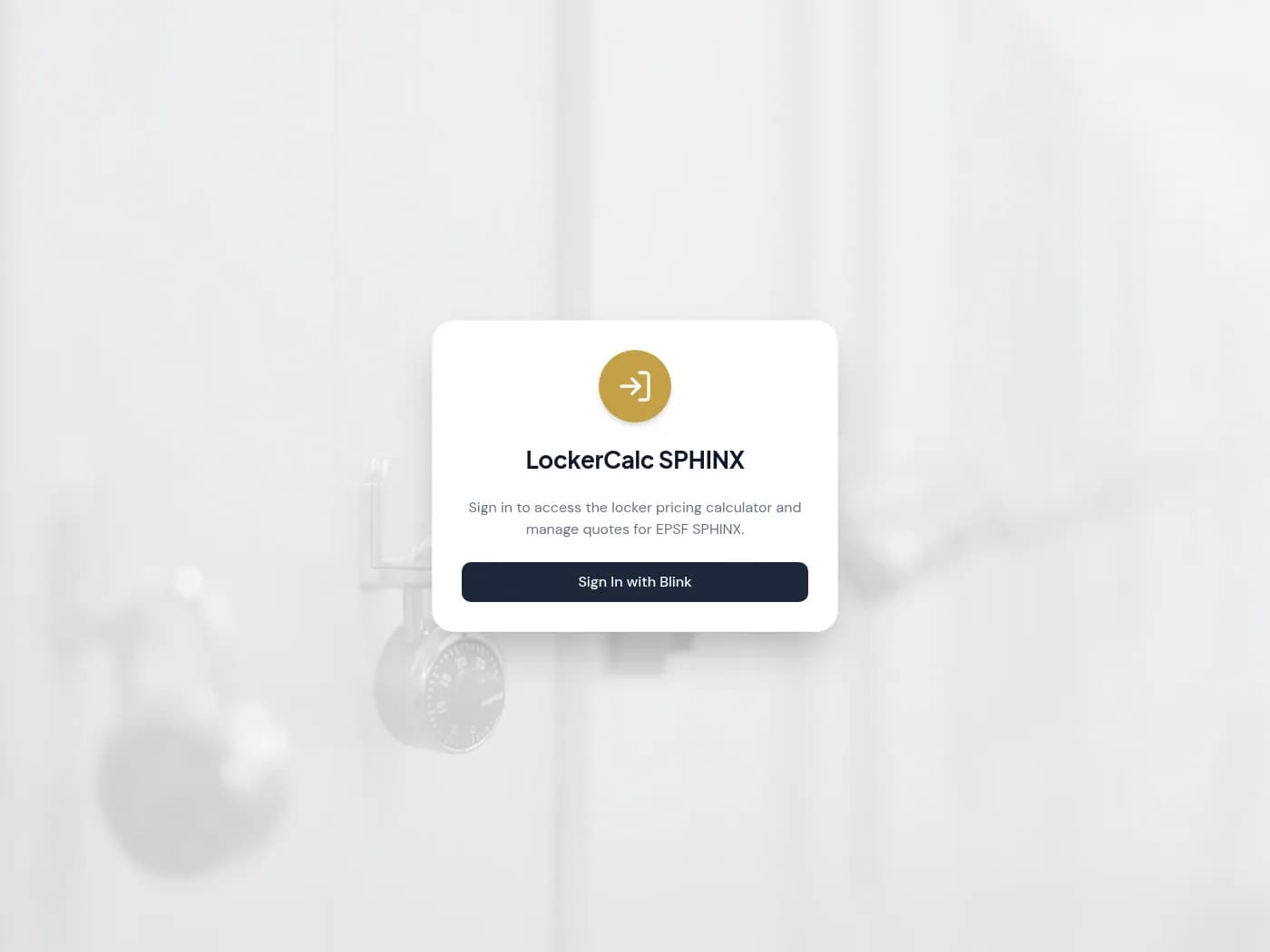 Locker Price Calculator