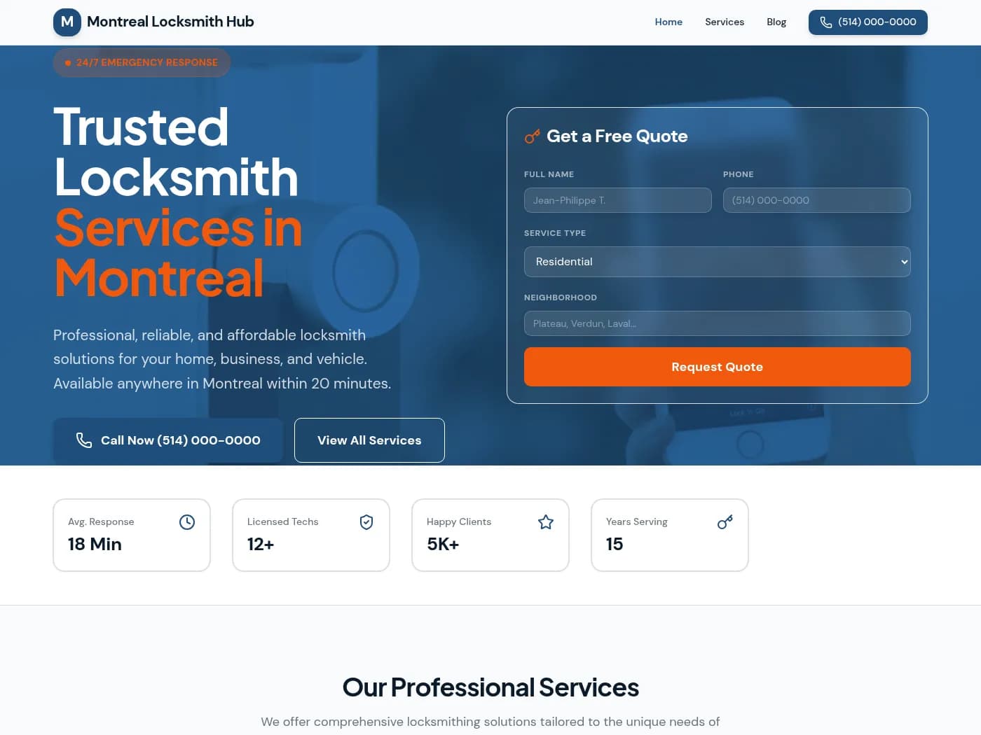 Montreal Locksmith Hub