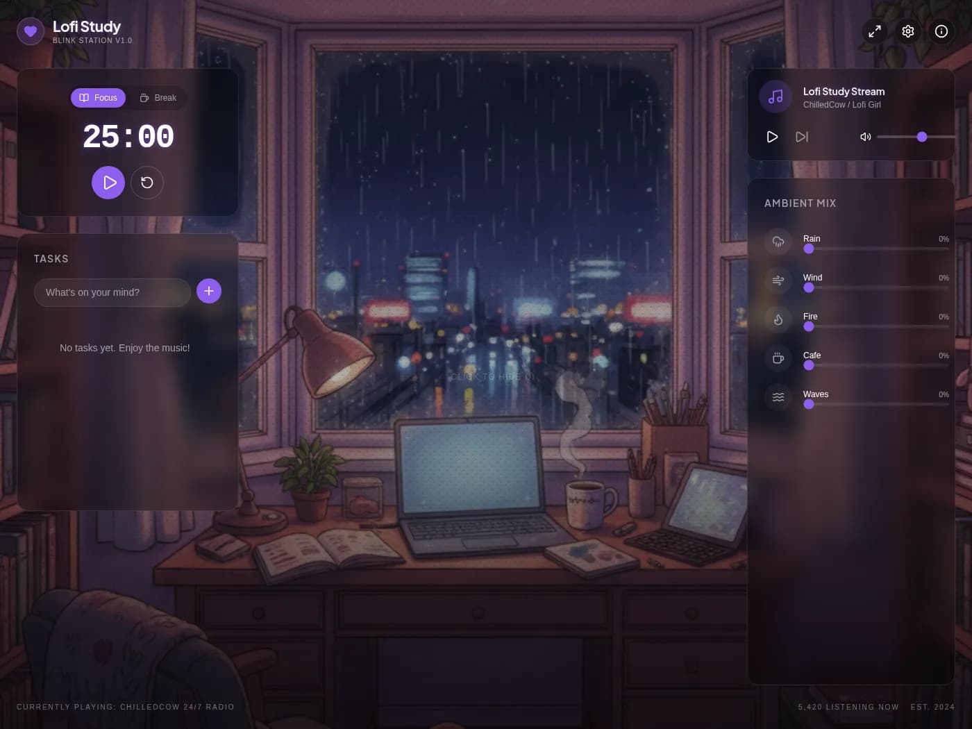 Lofi Study Stream