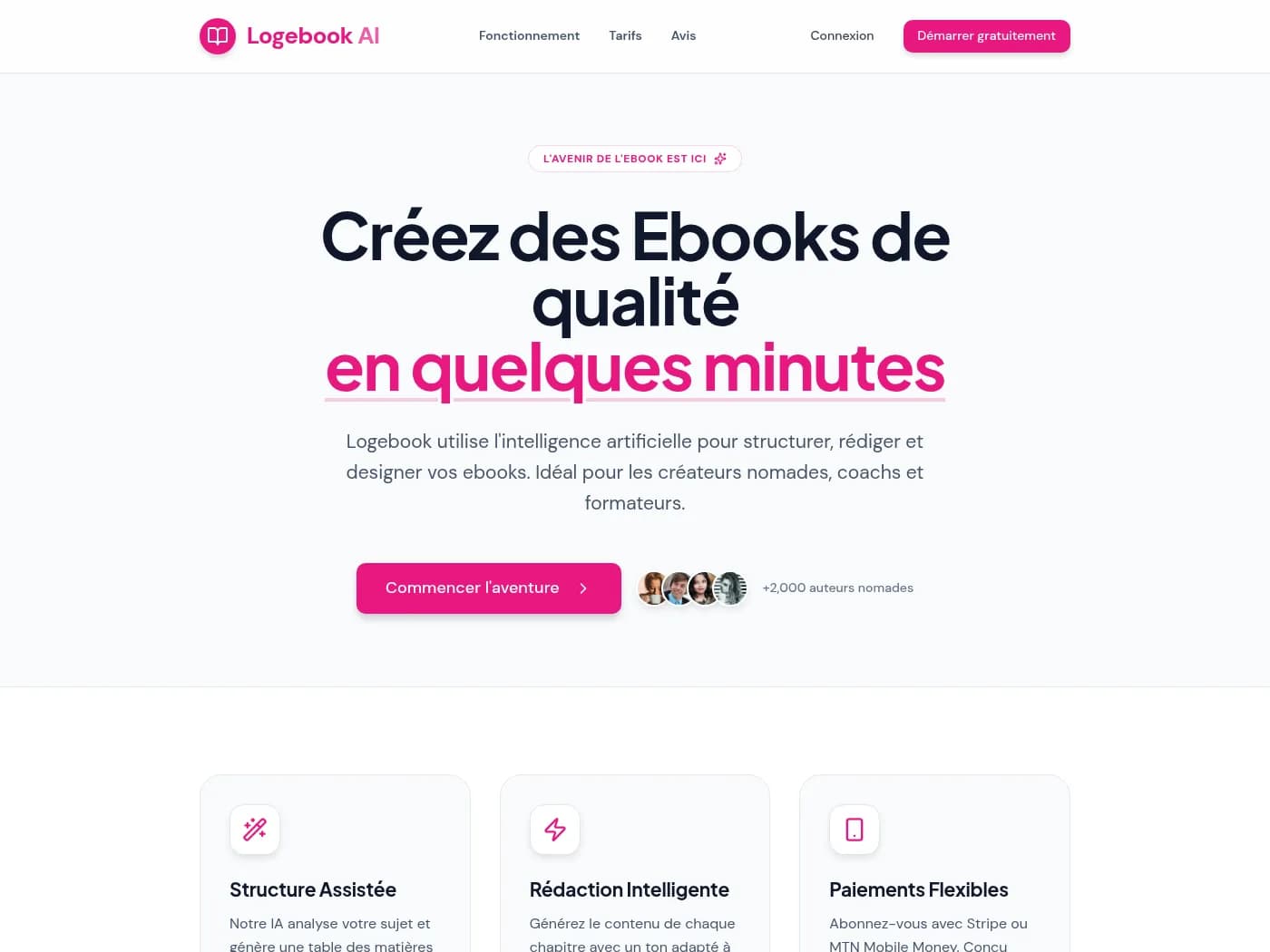 Logebook en Vacances