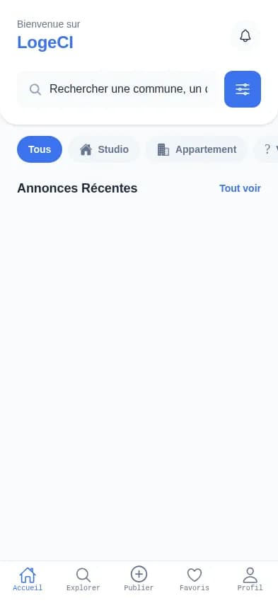 LogeCI Immobilier App