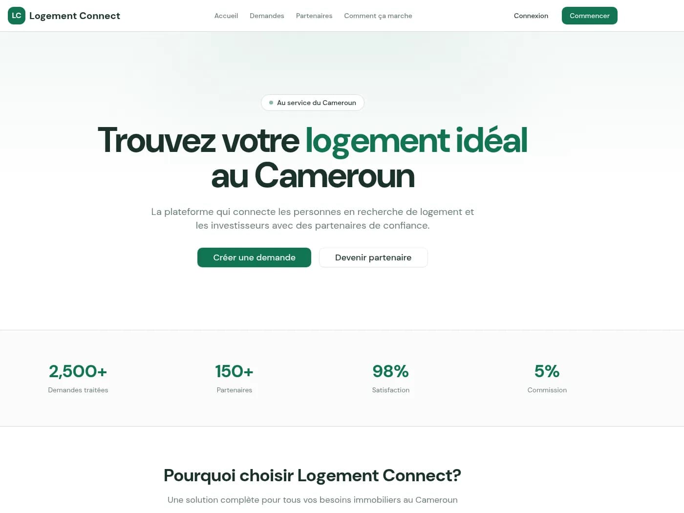 Logement Connect Cameroun