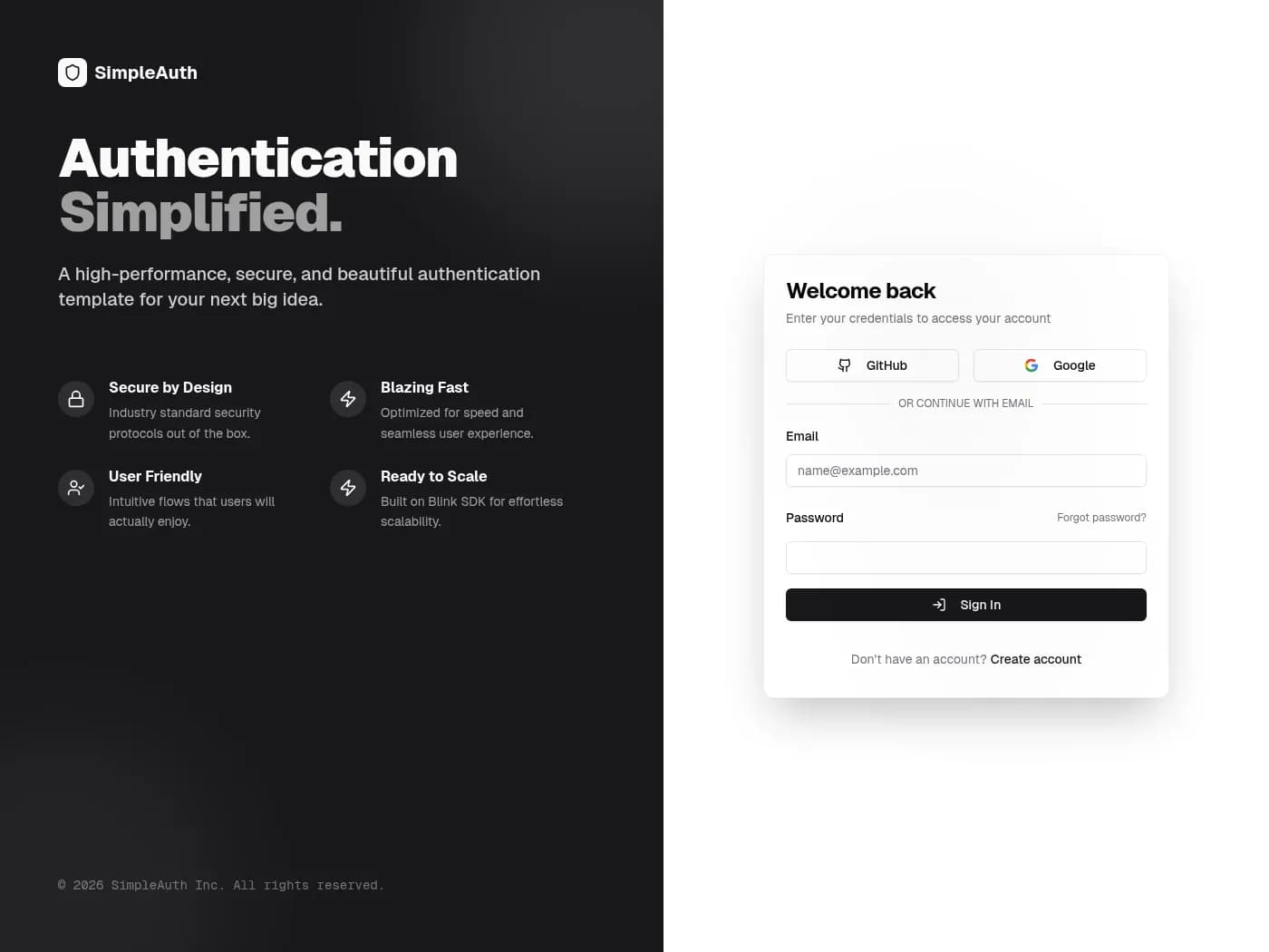 Simple Login App