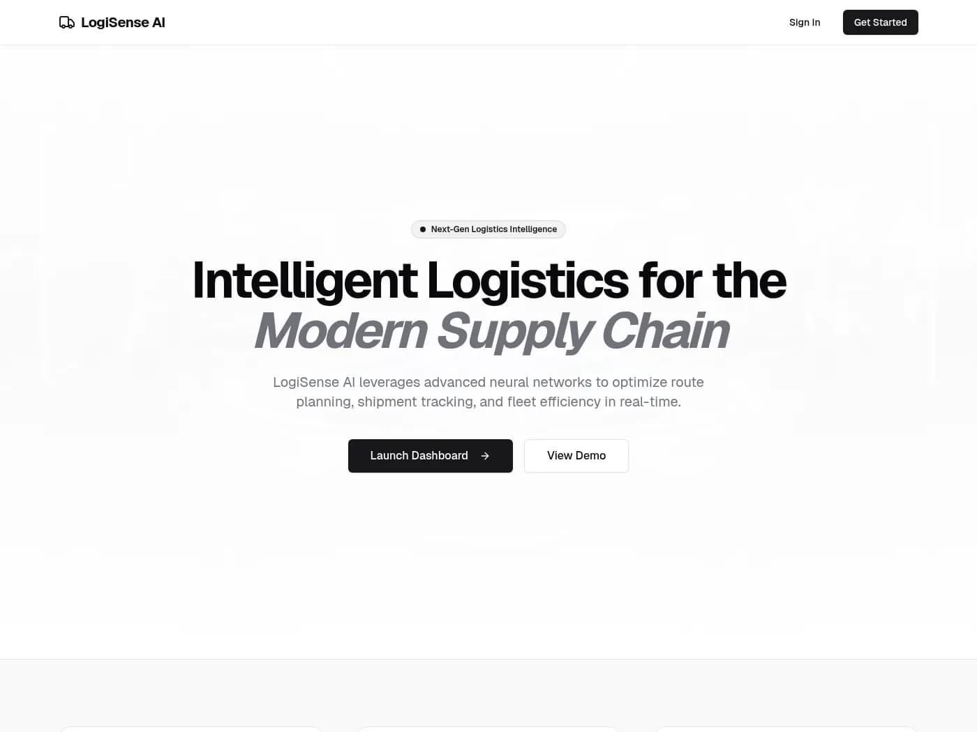 LogiSense AI