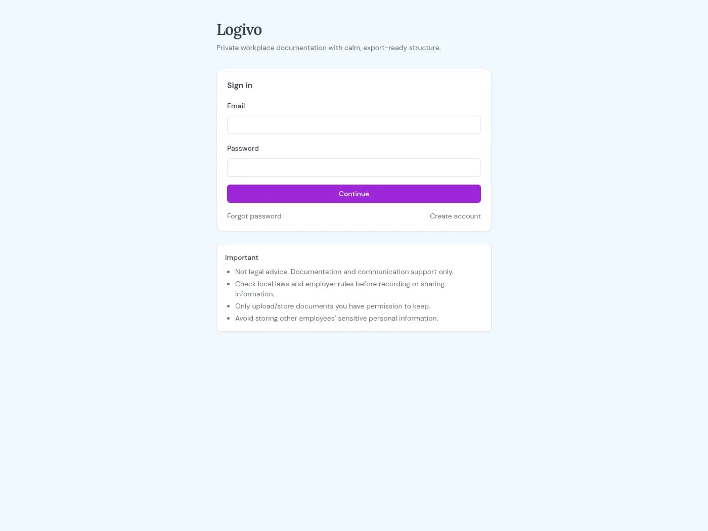 Logivo Workplace Vault