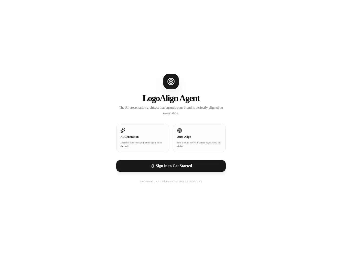 LogoAlign Agent