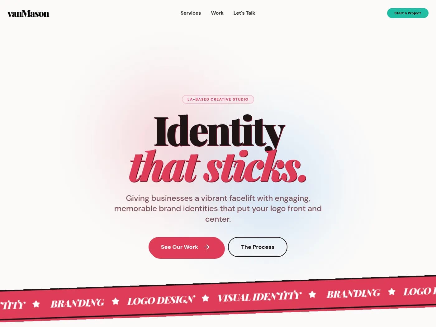 Logo-Focused Fun Site
