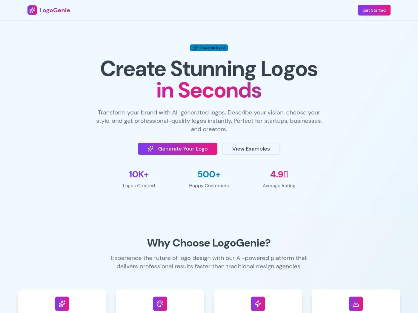 LogoGenie App