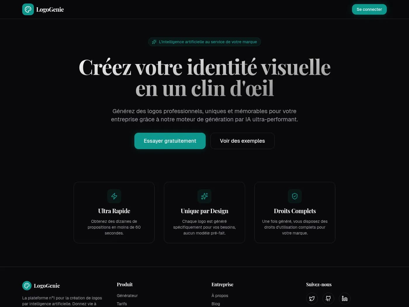 LogoGenie Web