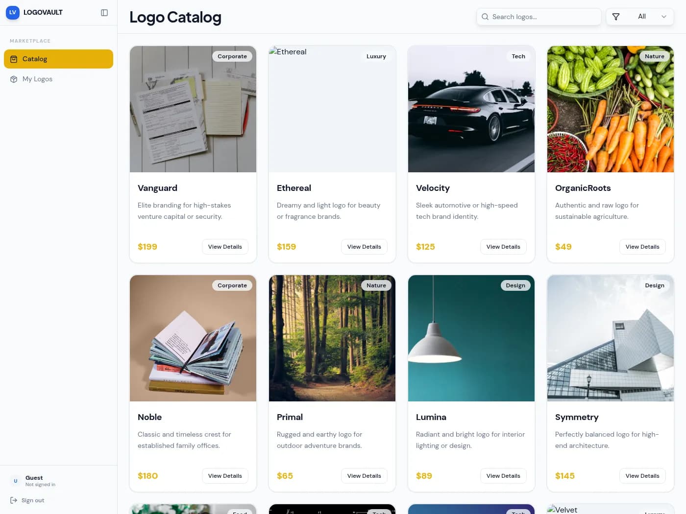 Logo Market Platform