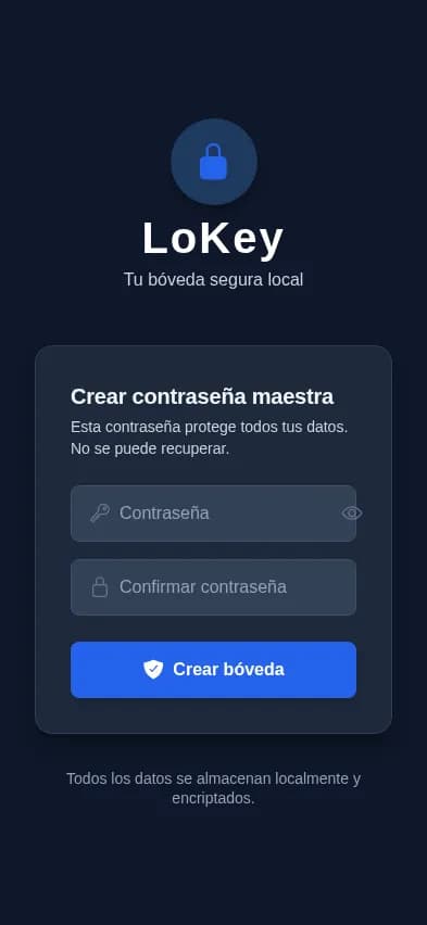 LoKey Secure Vault
