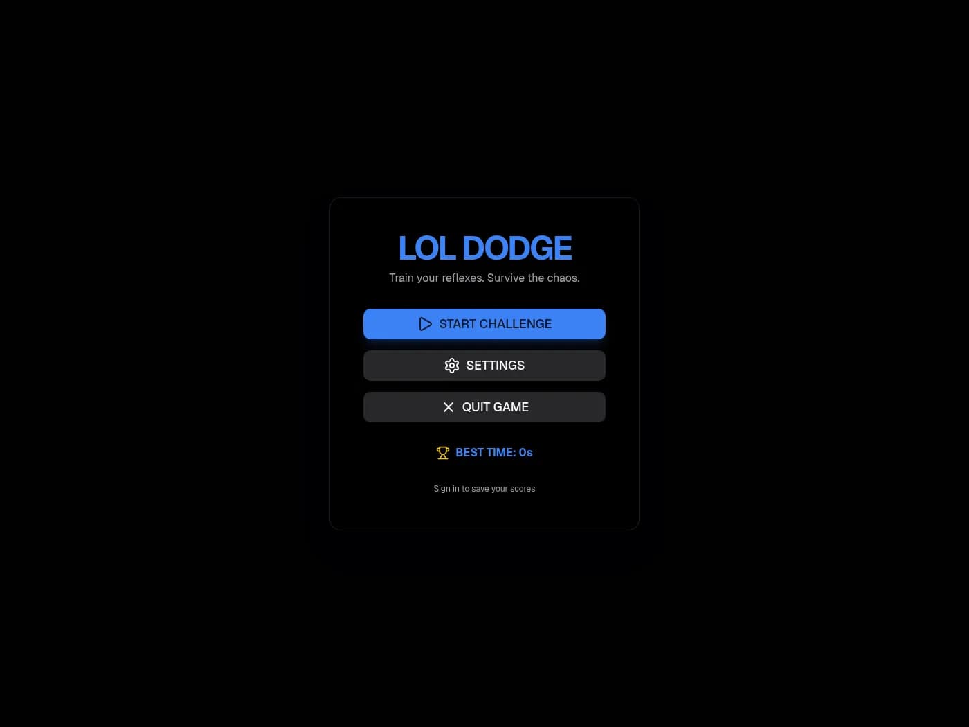LoL Dodge Challenge