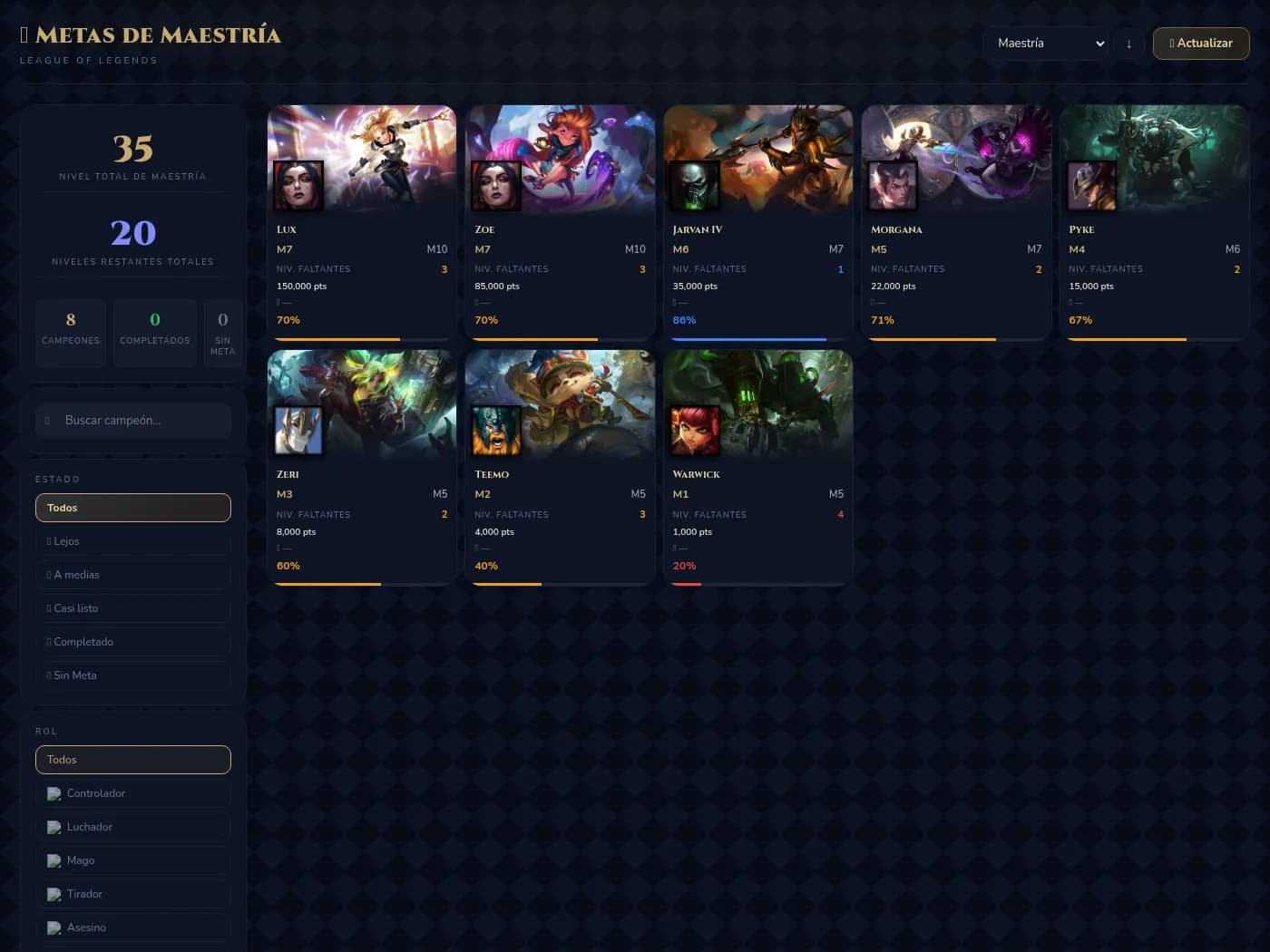 LoL Skin Tracker Pro